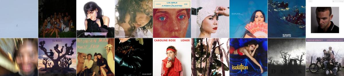 2018 Retrospective – 100 Songs + Listening Stats | Warm Visions